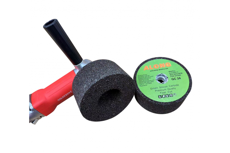 Green Silicon Carbide Grinding Stone for Stone Polishing - Stone Tools ...